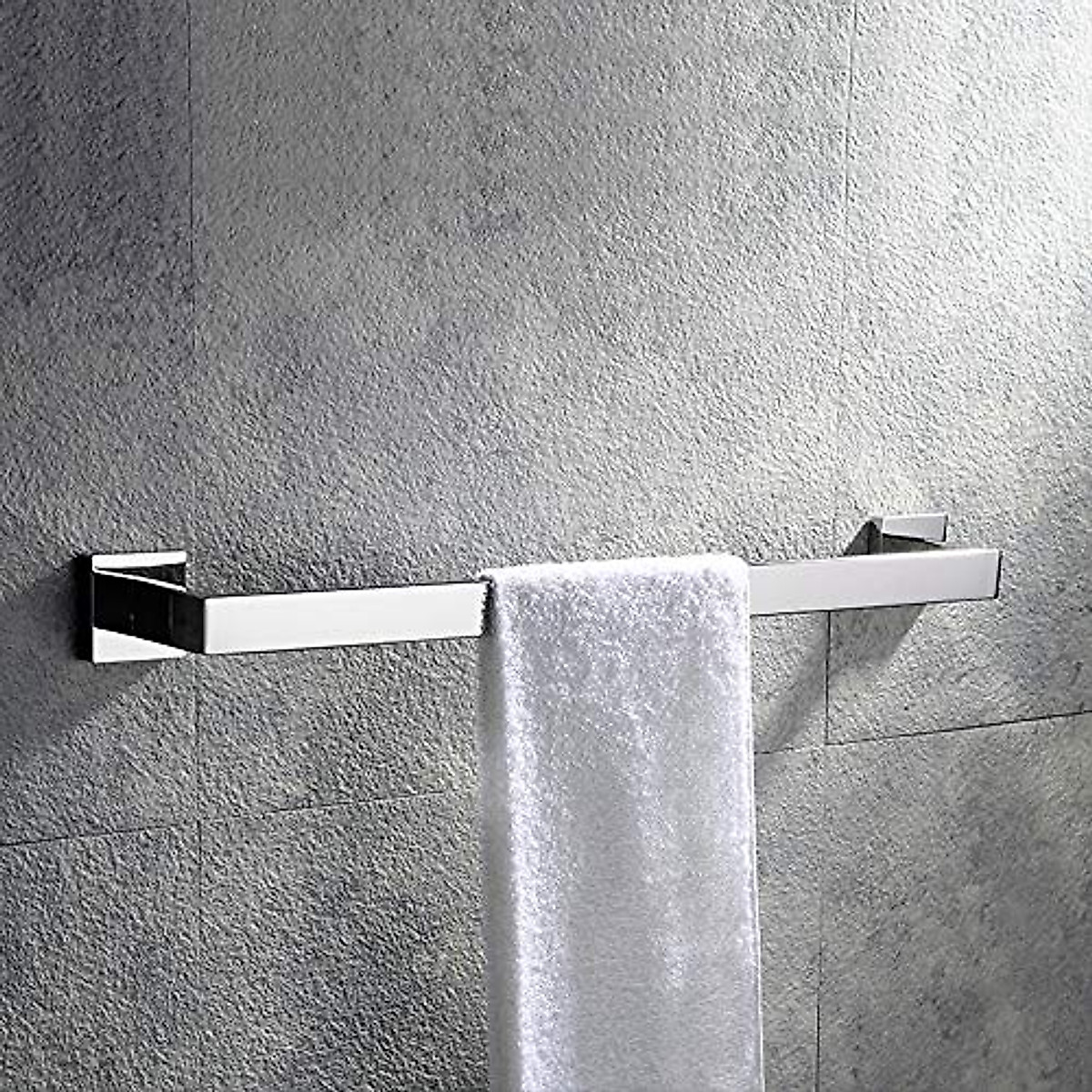 Leyden Premium Stainless Steel Towel Bar Towel Rack Towel Rail Towel Rod Wall Mounted for Bathroom, Polished