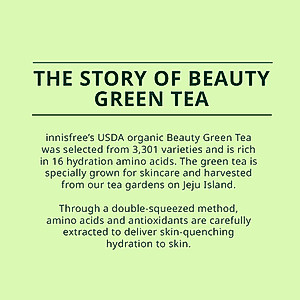 innisfree Green Tea Seed Intensive Hydrating Toner Face Treatment , 6.76 Fl Oz (pack of 1)