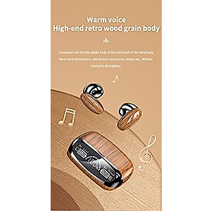 Bluetooth Headphones True Wireless Earbuds 48Hrs Playtime with Wireless Charging Case LED Power Display Wireless & Type-C Charging Waterproof in-Ear TWS Earphones for Phone Computer Laptop Sports