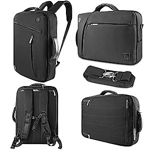 ROXIE 11.6 12 13 Inch Laptop Tablet Backpack Messenger Shoulder Bag Sleeve for iPad Air 13/Pro 13, iPad Pro 12.9, Surface Pro X 9 8 7, Galaxy Tab S9+ S8+ S7+