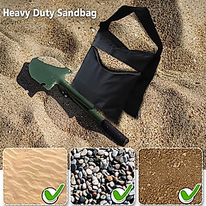 Eurmax USA Photography Sandbags Weight Bags Heavy Duty Saddlebag for Photo Video Equipment,Backdrop Stand, Light Stand,Photo Tripod,Canopy,Pop Up Tent,Umbrella Base,Fishing Chair,Picnic Table 4-Pack