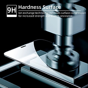 Amleute 【3+1 Pack】 Samsung Galaxy S22 Privacy Screen Protector,9H Tempered Glass【 Support Fingerprint Unlock 】 Anti-Spy Film Compatible for S22 5G