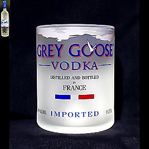 Grey Goose PREMIUM Rocks Glass - Upcycled