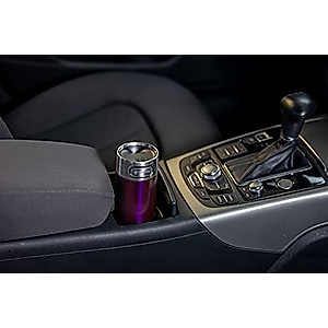 Contigo Luxe Autoseal Travel Mug, Stainless Steel Thermal Mug, Vacuum Flask, Leakproof Tumbler, dishwasher safe, Coffee Mug with BPA Free Easy-Clean Lid, Merlot, 360 ml