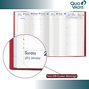 Quo Vadis 2023 Refill For Trinote Planner - Productivity Appointment Planner
