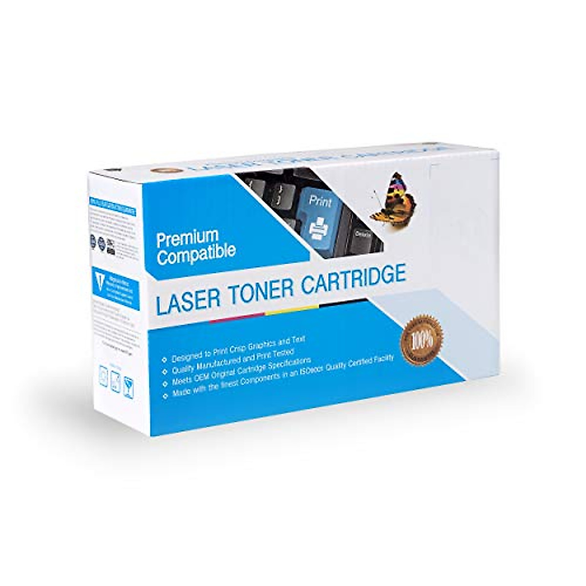 Premium Printing Products Compatible Ink Cartridge Replacement for Dell 331-0716, THKJ8, Works with: 2150, 2150CN, 2150CDN, 2155, 2155CN, 2155CDN Cyan