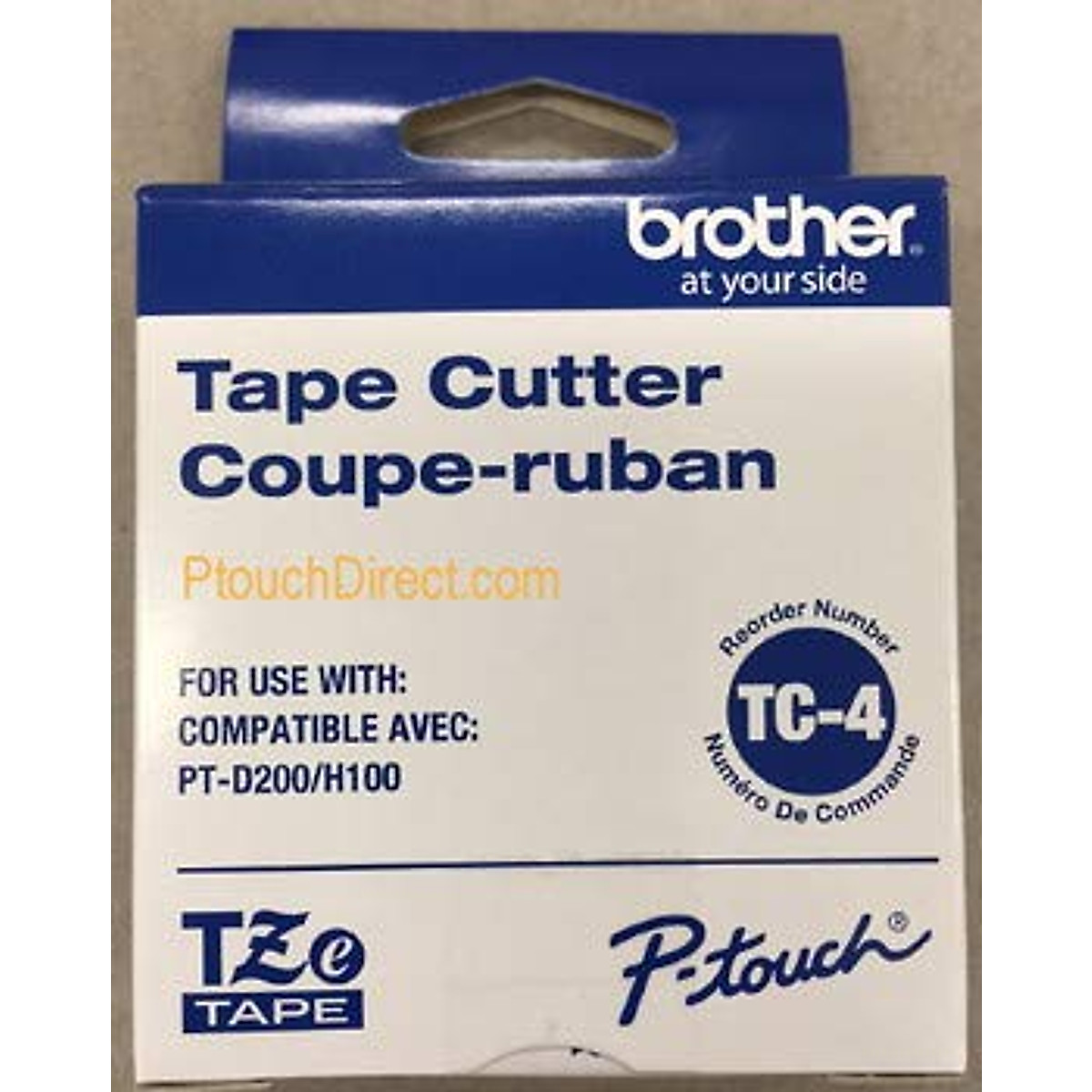 Brother Mobile TC4 Brother Mobile, Cutter Blade for 12Mm Tze Tape Labeling Systems, Compatible with Pt-E100 and Pt-E110