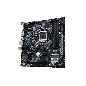 ASUS Prime B460M-A R2.0 Intel® H470 (LGA 1200) for Intel 11th gen & 10th Gen CPUs, 8 power stages, Intel® 1 Gb Ethernet, HDMI, DVI, M.2 slot, 4*SATA 6Gb/s, front USB 3.2 Gen 1, mATX motherboard