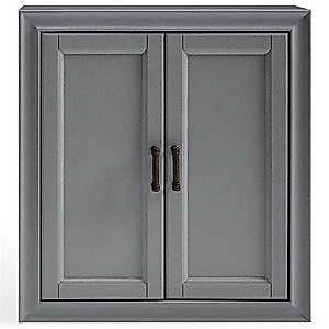 Pemberly Row Medicine Cabinet in Vintage Gray