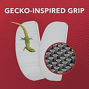 Setex Gecko Grip 1.8mm Thick Anti Slip Eyeglass Nose Pads, (5 Clear Pair) USA Made, Innovative Microstructured Fibers, 1.8mm x 7mm x 16mm