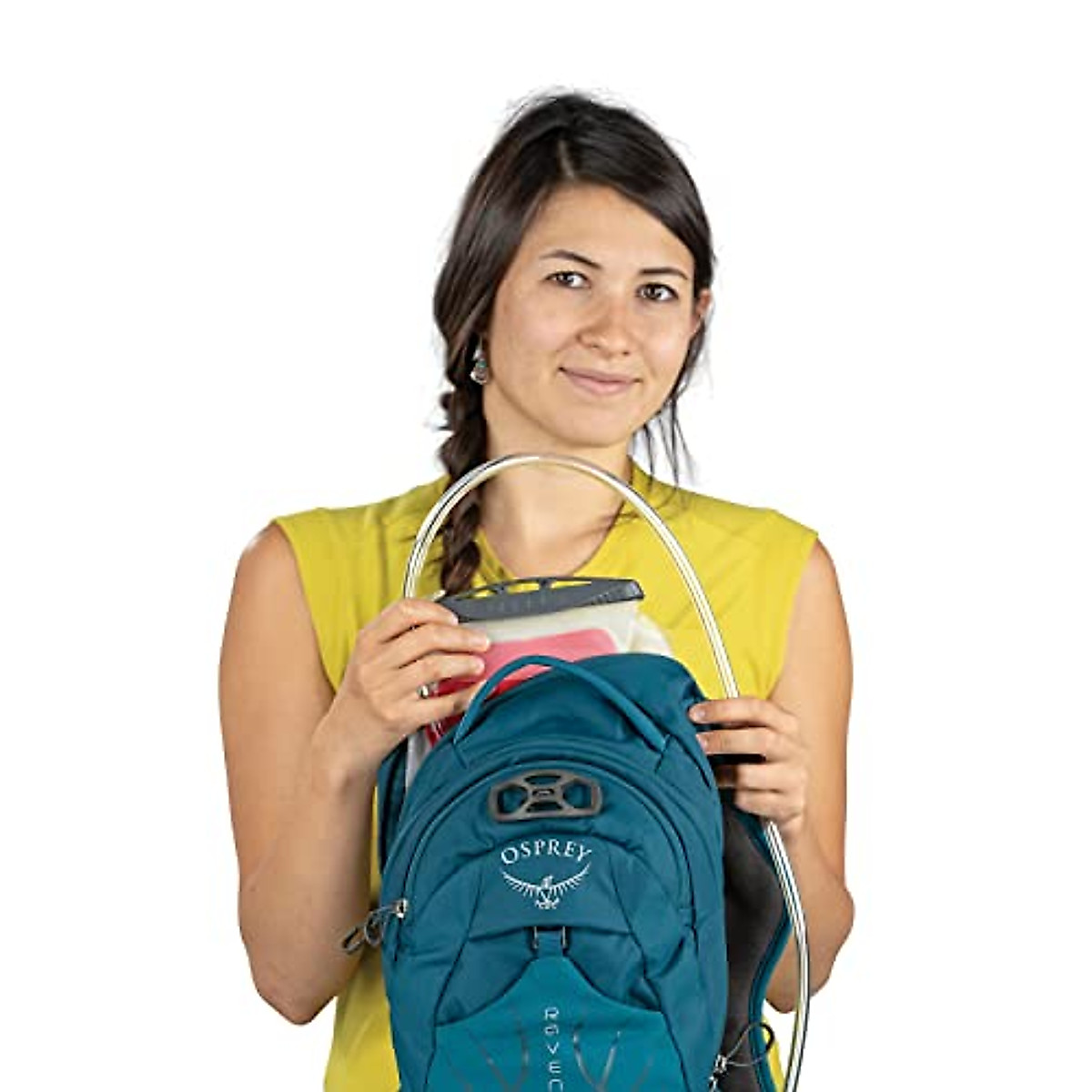 Osprey Raven 10L Women's Biking Backpack with Hydraulics Reservoir, Black