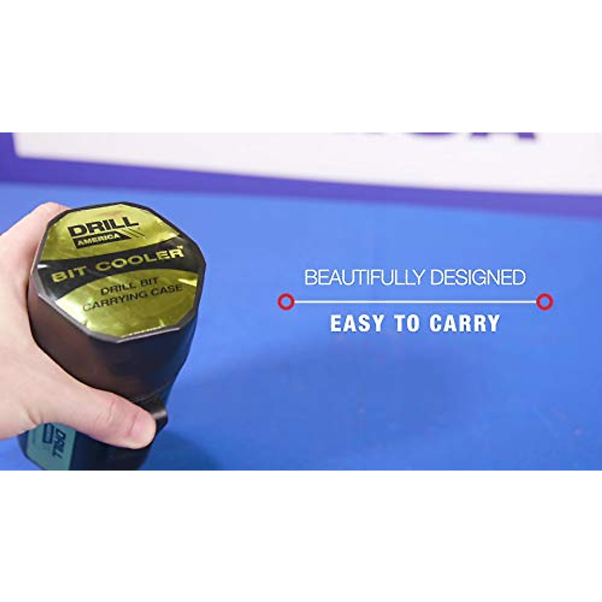 Drill America - D/A29J-CO-PC 29 Piece M42 Cobalt Drill Bit Set in Round Case (1/16" - 1/2" X 64ths), D/ACO Series