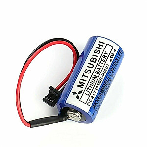 CR17335SE-R 3V Q6BAT 1800mah PLC Battery Replacement Battery for QNS System Q6BAT,CR17335SE-R,BKO-C10811H03