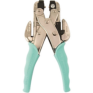 Crop-A-Dile Eyelet by We R Memory Keepers | Blue Comfort Handle