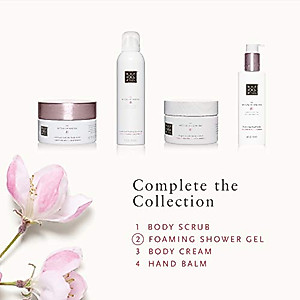 RITUALS Sakura Renewing Foaming Shower Gel - Moisturizing Body Wash with Rice Milk & Cherry Blossom - 6.7 Fl Oz