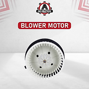 AA Ignition AC Blower Motor with Fan - Replaces 700191, 75748, 89019320, 89019301 - Compatible with Chevy, GMC & Cadilalc Vehicles - Silverado, Suburban, Avalanche, Sierra, Yukon, Yukon XL 1500, 2500