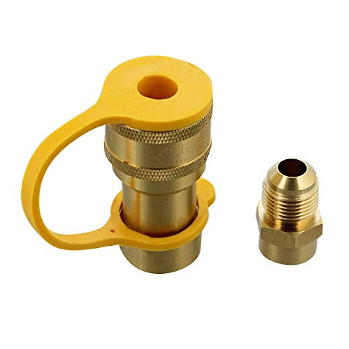 BISupply Natural Gas Grill Hose, 36ft - Flexible Gas Line Quick Connect Gas Hose 3/8in Female Flare to 3/8in Male Flare