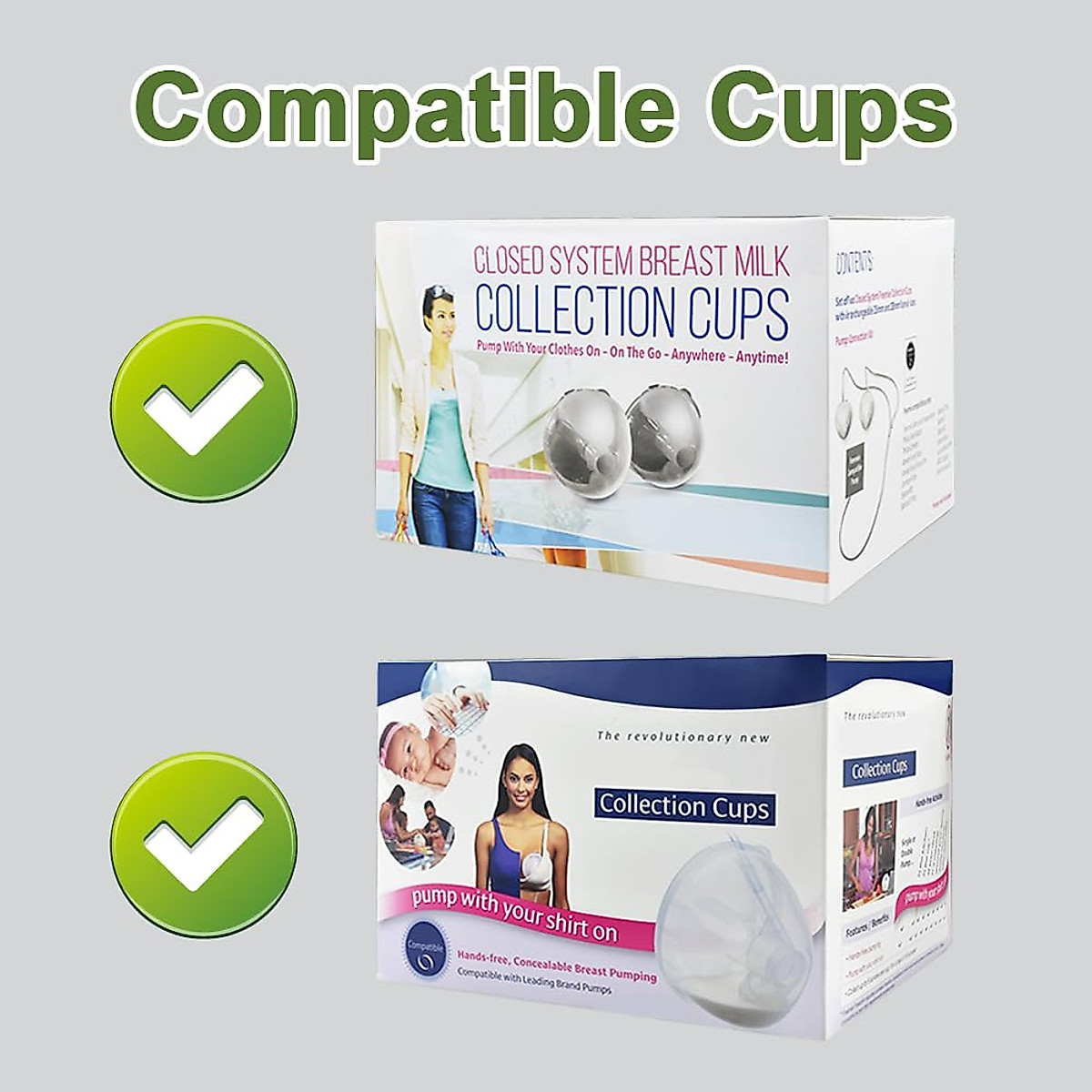 Maymom Flange Inserts 10mm (Long) Compatible with Medela 24mm PersonalFit Shield, Spectra 24mm, Freemie 25mm Cup, Willow 24 mm Cup, Compatible with Momcozy Wearable 24mm Cup (S9, S10, S12); 2pc/pk