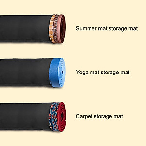 AYIXITIELU Oversized Rug Storage Bag, Heavy Duty Rug Storage Bag with Drawstring - 100''L x 25''W - Fits Rug up to 6'x12', Durable and Waterproof, Streamlined for Moving, Packing, and Shipping