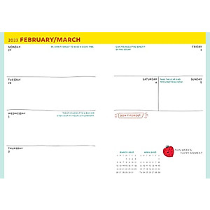 2023 Choose Happy Planner: 17-Month Weekly Happiness Organizer with Inspirational Stickers (Thru December 2023)