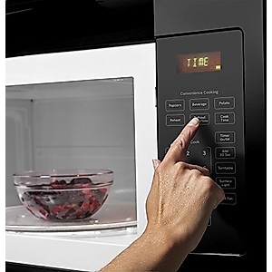GE JVM3160DFBB 30" Over-the-Range Microwave Oven with 1.6 cu. ft. Capacity in Black