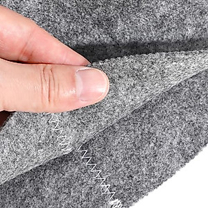 Tofficu Russian Banya Hat 2pcs Original Wool Sauna Hat Russian Felt Bath Hat Vaporarium Hat for Women Men Grey Vaporarium Hat