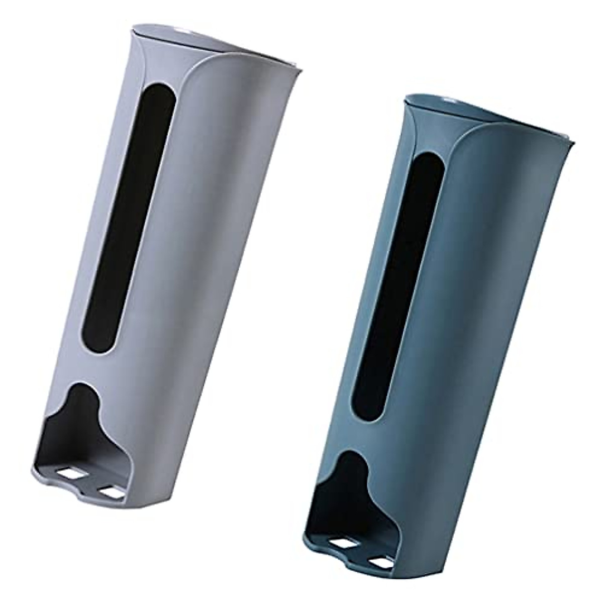 Hemoton 2Pcs Grocery Bags Storage Holders Wall Grocery Bags Dispenser Plastic Bags Holder Organizers Wall Bag Saver Containers for Kitchen Shopping Bags Storage