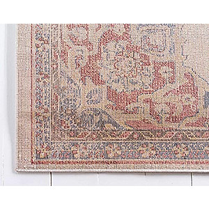 Unique Loom Utopia Collection Traditional Classic Vintage Inspired Area Rug with Warm Hues, 2' 2" x 3' 1" Rectangle, Cream/Blue