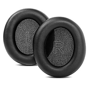 TaiZiChangQin Life Q30 / Q35 BT Earpads Cushion Replacement Compatible with Anker Soundcore Life Q30 / Q35 Bluetooth Headphone (Protein Leather Ear Pads + Headband Covers)