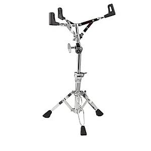 Pearl S930 Double-Braced Snare Drum Stand with Gearless UniLock Basket Tilter, Heavy Double Braced Legs, and Adjustable Gripping Basked for 10" to 14" Snare Drums.