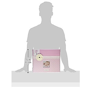 C.R. Gibson Pink Baby Girl Large Keepsake Box, 12.5'' W x 10.25'' H