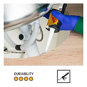 Sikasil-GP, Clear, General Purpose Acetoxy Silicone Sealant, 295ml Cartridge