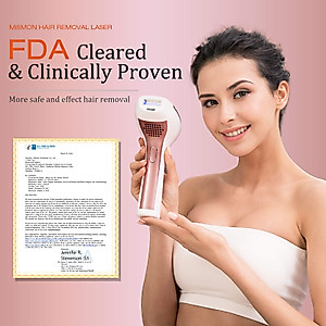 Permanent Hair Removal, MiSMON IPL Hair Removal for Women/Men, at-Home Hair Removal Machine for Bikini/Legs/Underarm/Arm/Body with Skin Color Sensor - Safe and Effective Technology