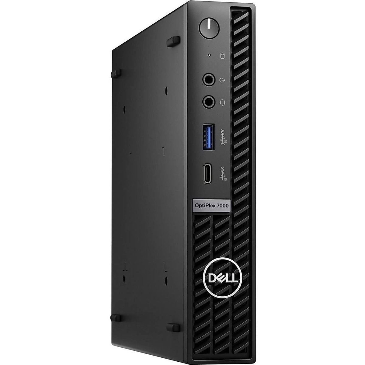 Dell OptiPlex 7000 Desktop Computer - Intel Core i5 12th Gen i5-12500T Hexa-core (6 Core) 2 GHz - 16 GB RAM DDR4 SDRAM - 256 GB M.2 PCI Express NVMe 3.0 x4 SSD - Micro PC - Black