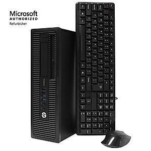 HP ProDesk 600G1 Desktop PC, Intel i5-4670, 8GB RAM, 512GB SSD, DVD, Windows 10 Pro, Microsoft Office 365 Personal, New 16GB Flash Drive, Wireless Keyboard & Mouse, WiFi, Bluetooth