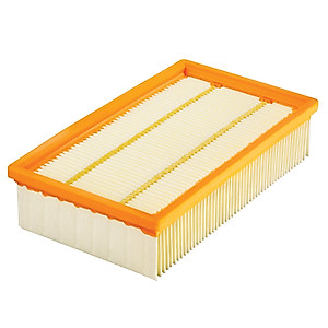 Bosch VF100 Flat Pleated Paper Filter , Beige