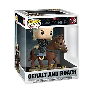 Pop! Ride Deluxe: Witcher - Geralt and Roach Exclusive Pop Vinyl Figure
