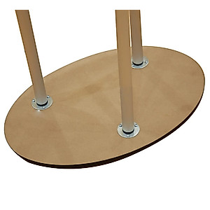 BannerBuzz, Fabric Pop Up Oval Booth, Graphic with Hardware, 240 GSM, Tension Fabric, 32 mm Tube Diameter, 1440 DPI Dye-Sublimation Printing, Ideal for Trade Show, Exhibition (58.3” W X 39” H)