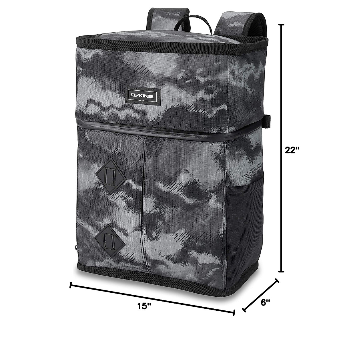 Dakine Unisex Party Pack, Dark Ashcroft Camo, 27L, One Size, Model Number: 10003046