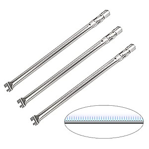 KEESHA 62752 Burner Tubes for Weber Genesis 300 E310 S310 E320 S320 E330 EP310 Grill - 19.5 inch Stainless Steel Genesis Grill Burner