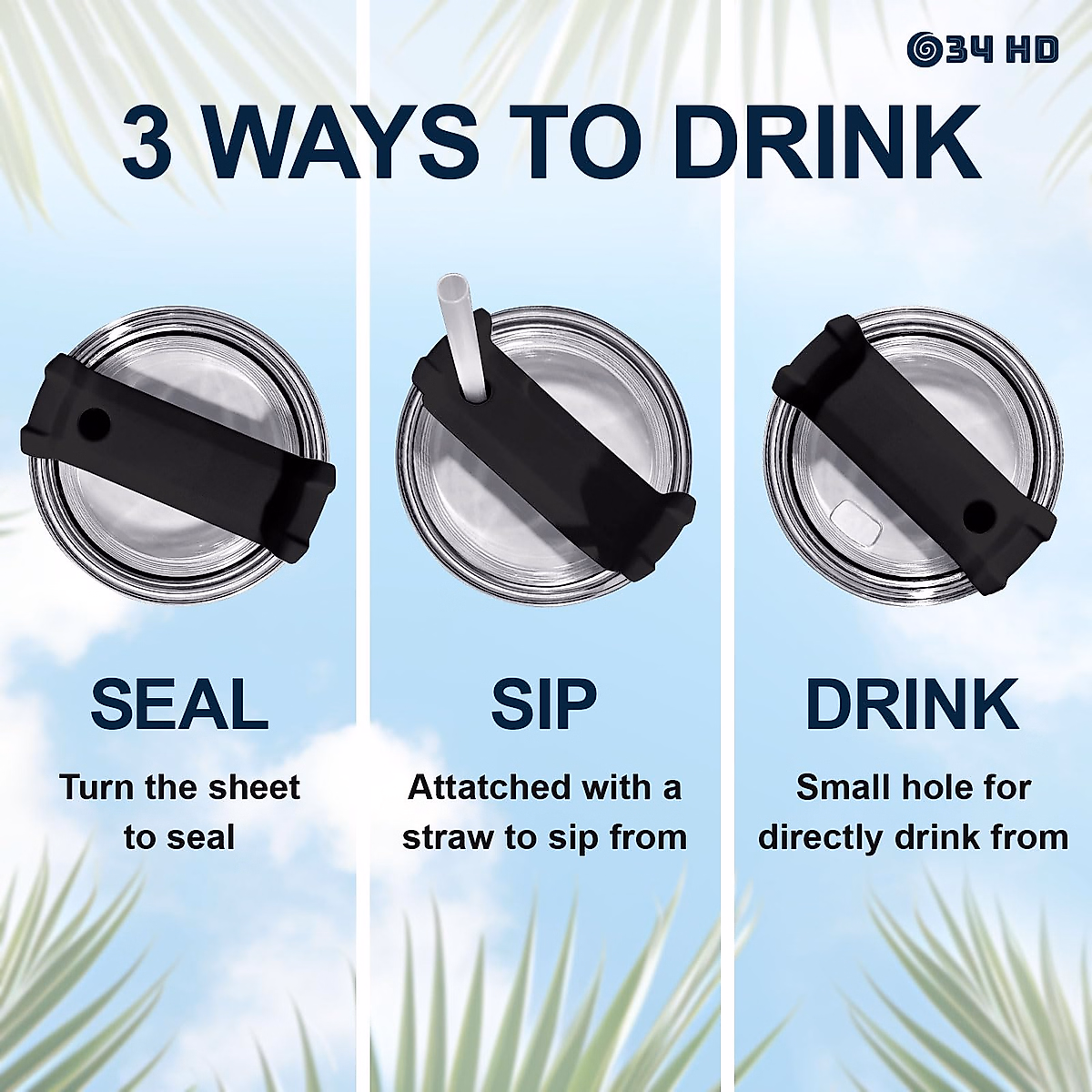 34HD Hocus Gifts for Women, Hocus Tumbler with Handle 40oz Stainless Steel, Witch Brew Tumbler, Christmas Gifts for Movie Lovers, Sanderson Sister Gifts