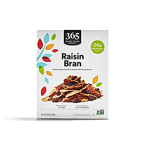 365 by Whole Foods Market, Raisin Bran Cereal, 15 Ounce