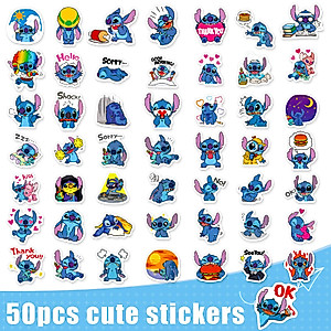 14oz Kids Insulated Water Bottle with 50pcs Anime Stickers, Stainless Steel Thermos Water Bottle for School Boys Girls