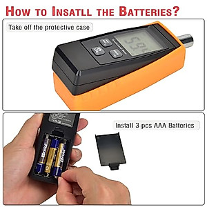 Hand-Held Sound Level Meter,V-Resourcing 30~130 dB Decibel Noise Measurement Tester with Backlight Digital LCD Display for Indoor/Outdoor Uses [Max/Min/Hold Function]