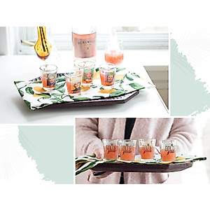 The Golden Girls "Thirsty Salty Extra Savage" 1.5-Ounce Mini Glasses | Set Of 4