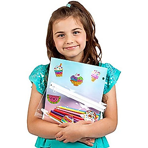Creativity for Kids Big Gem Diamond Painting Kit: Sweets Stickers and Suncatchers - Diamond Art for Kids, DIY Stickers and Suncatcher Kit for Girls Ages 6-8+