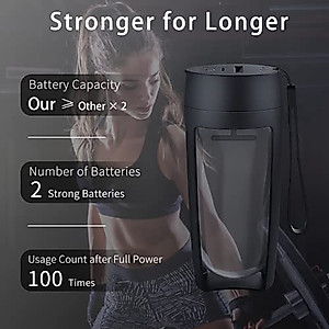 LeadNear Electric Shaker Bottle,Gifts for Men Dad Husband, Made With Tritan - BPA Free Shaker Bottles For Protein Mixes - Upgrade 22OZ Electric Mixer Cups For Protein Powder, Shakes, Coffee, Cocktail