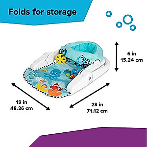Baby Einstein Sea of Support 2-in-1 Sit-Up Floor Seat, with Removable Tray and Toys