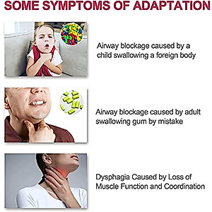 2023 New Choking Rescue Device ,2 Different Size Masks, Suction Anti Choking Device, Professional Choking Emergency Device for Adult and Children (Yellow)