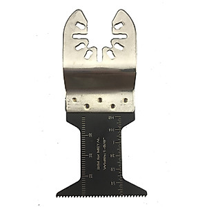 BaiFM 20PCS Wood/Metal Oscillating Multitool Quick Release Saw Blades Fit Fein Multimaster Porter Cable Black & Decker Bosch Dremel Craftsman Ridgid Ryobi Makita Milwaukee Dewalt Rockwell